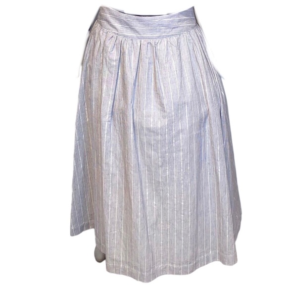J.O.A. | Skirts | Joa Los Angeles Skirt Small Full Aline Linen Cotton ...